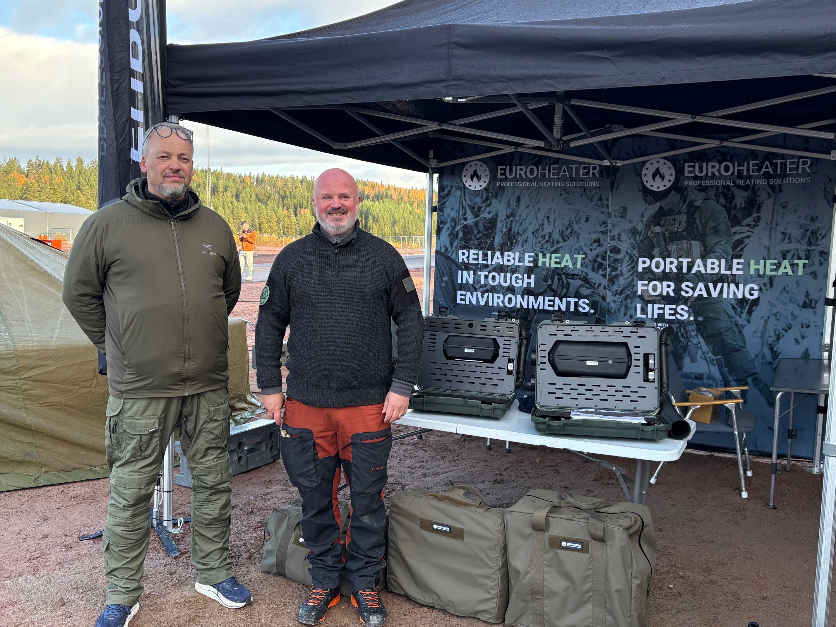 Taktiske energisystemer: Euroheater blir med i NORDSEC