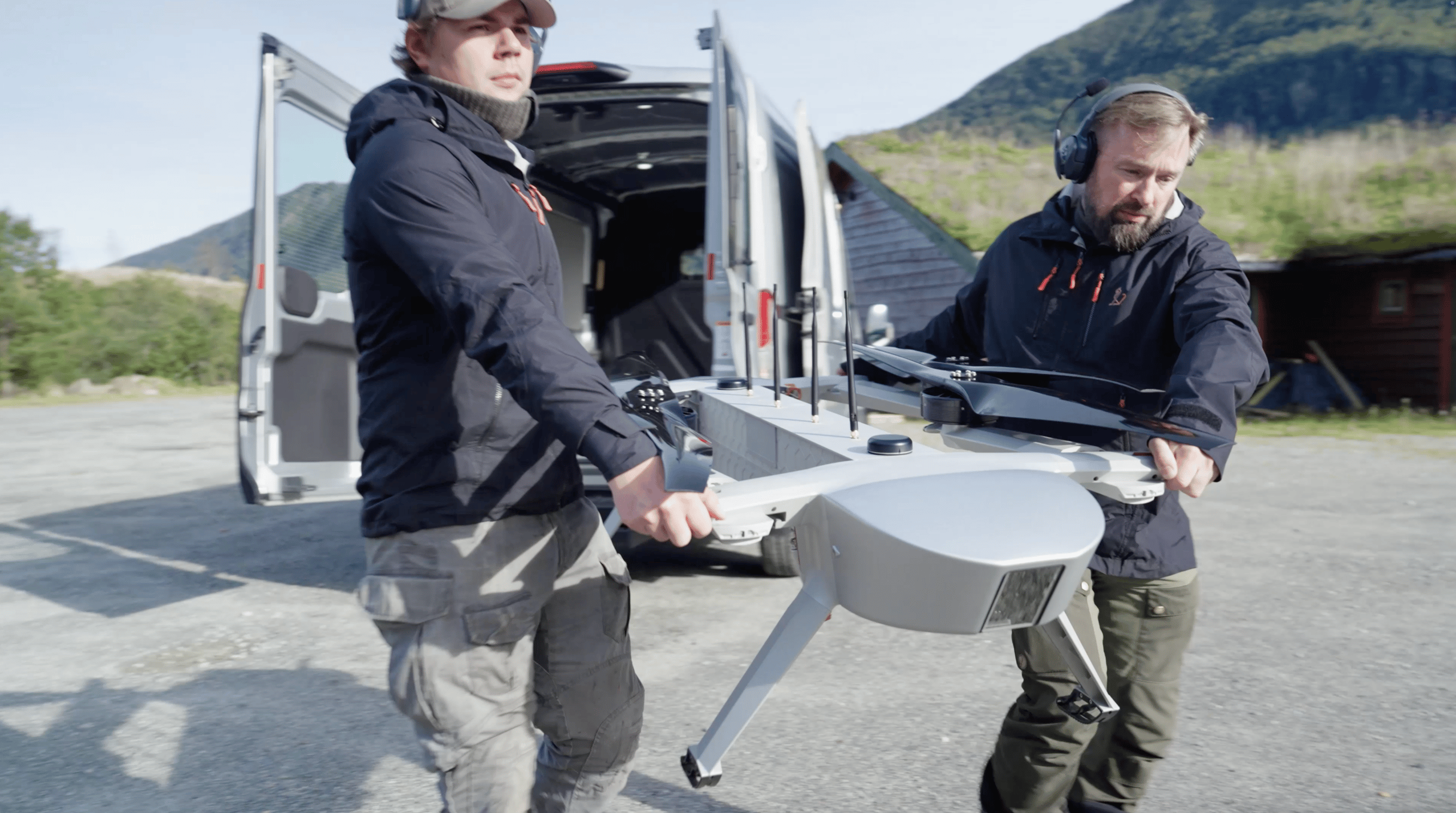 Droner for tunge løft: Griff Aviation blir medlem av NORDSEC