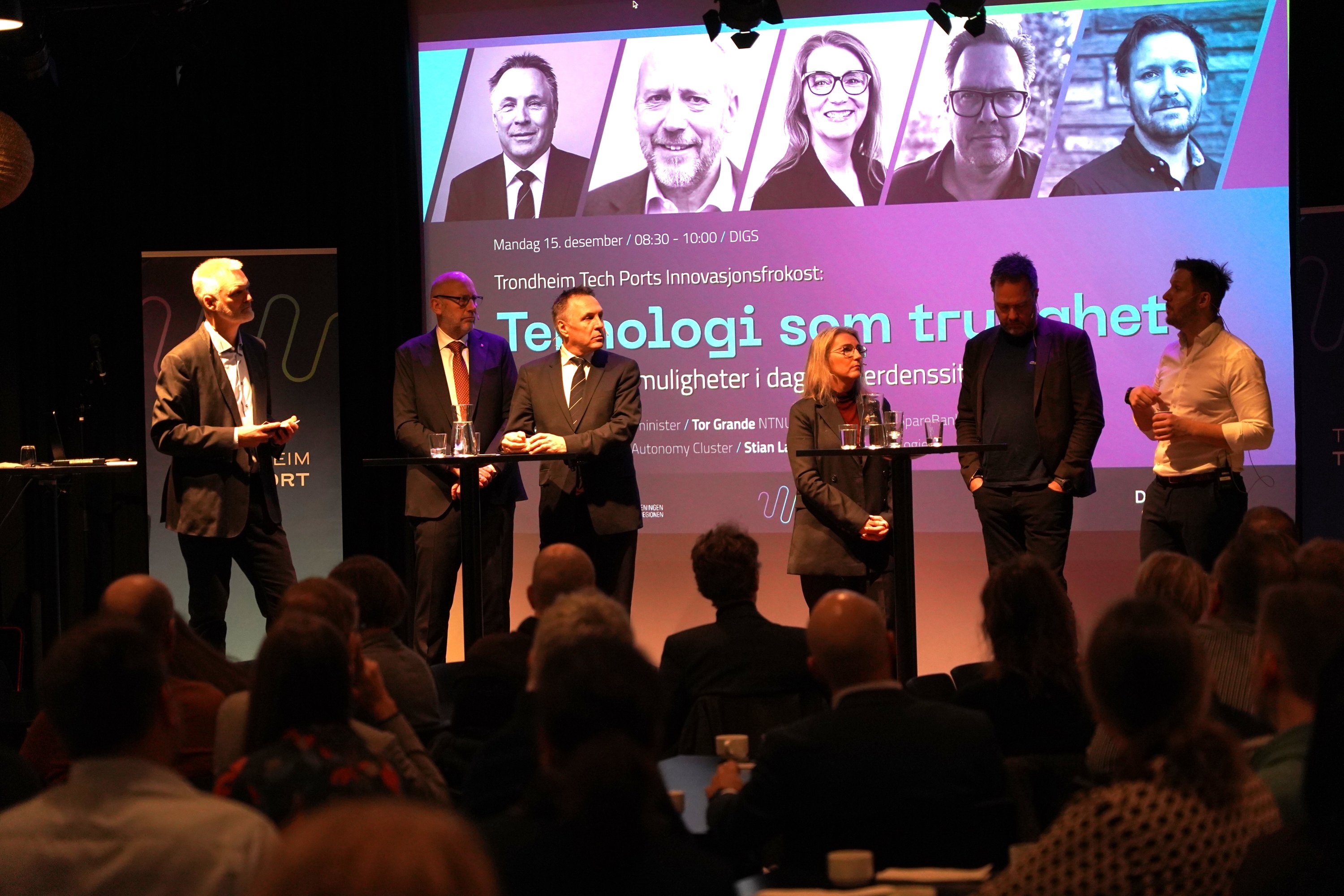 Innovasjonsfrokost i Trondheim: Teknologi som trygghet