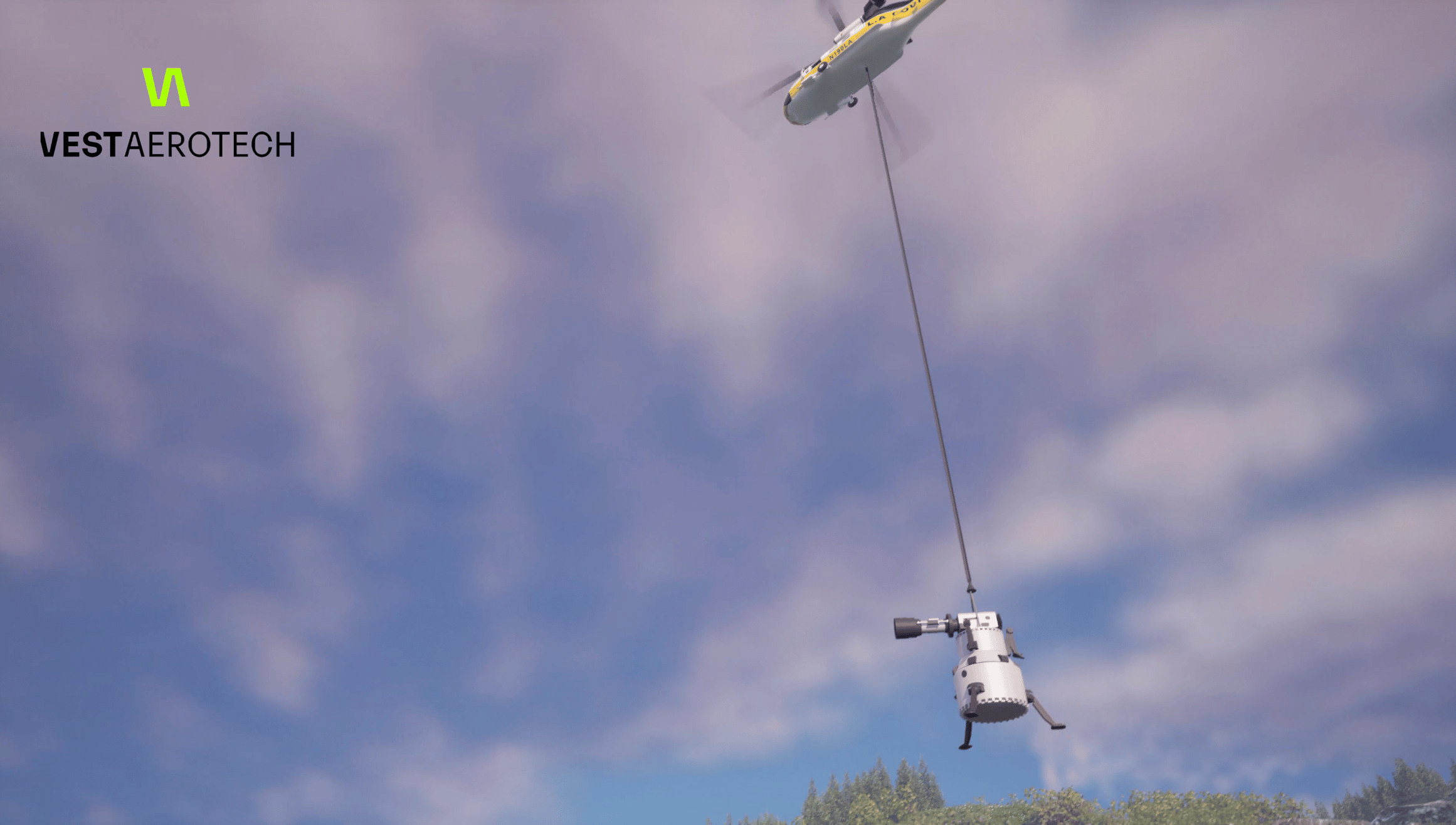 Innovativ brannslukking med helikopter: Vest Aero Tech blir medlem i ...